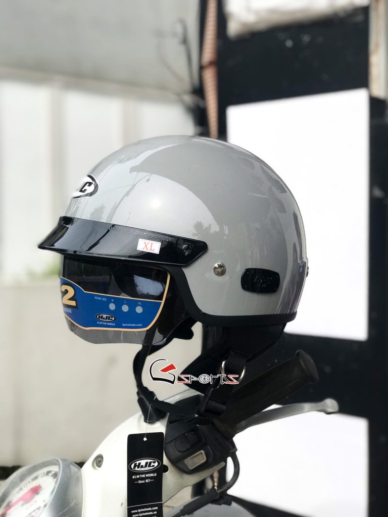 Mũ bảo hiểm nửa đầu HJC IS-2V (kính âm) - Gsports.vn