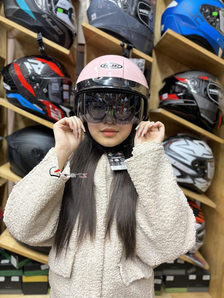 Mũ bảo hiểm nửa đầu HJC IS-2V (kính âm) - Gsports.vn