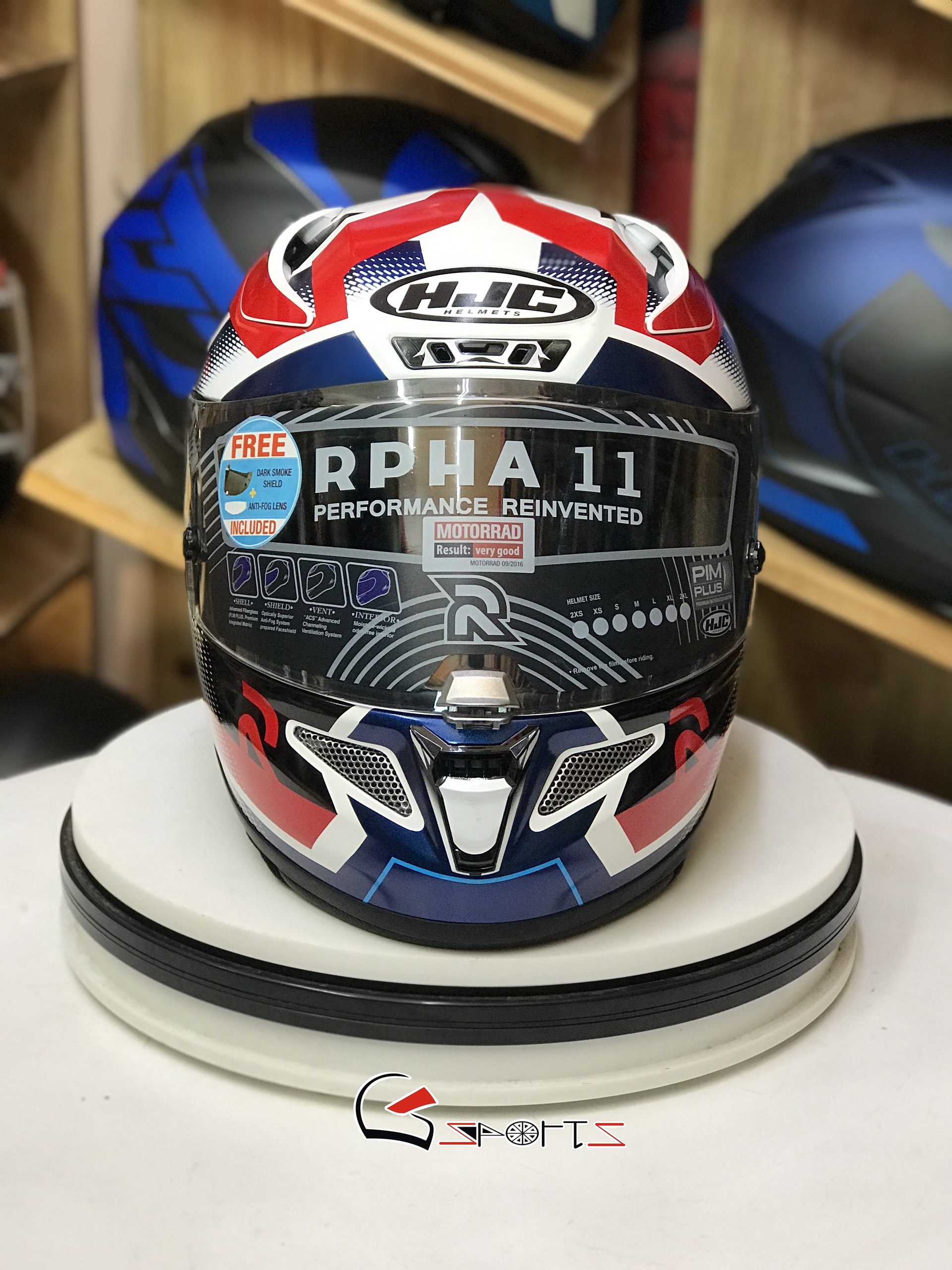 Mũ bảo hiểm Fullface HJC RPHA 11 Nectus tại Bắc Giang - Gsports.vn